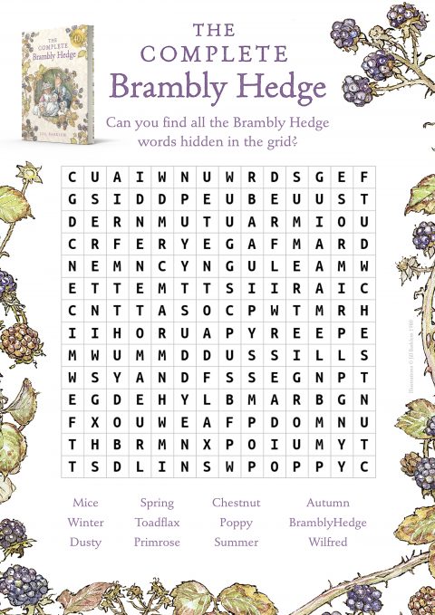 ACTIVITIES - Brambly Hedge - Children's books and gifts